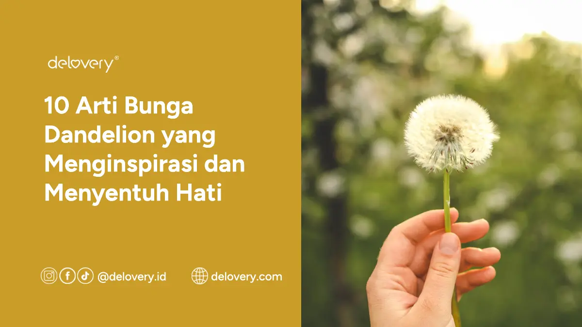 10 Arti Bunga Dandelion yang Menginspirasi dan Menyentuh Hati