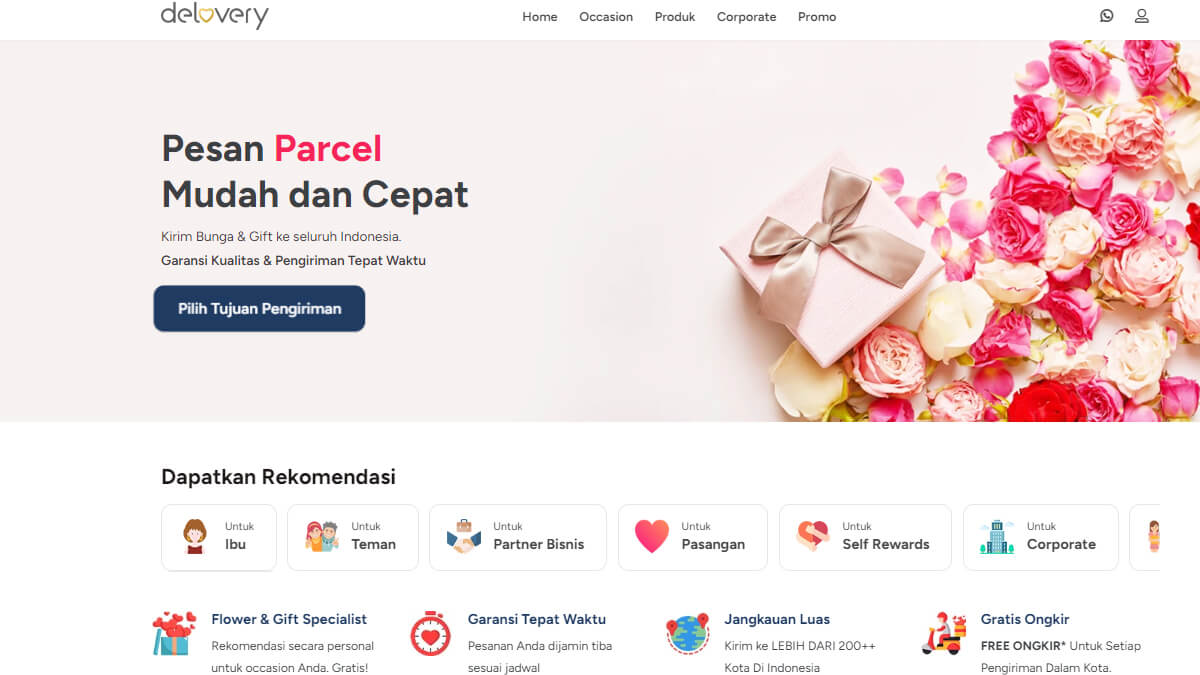 Apa itu Delovery? Toko Bunga dan Gift Online No. 1 di Indonesia!
