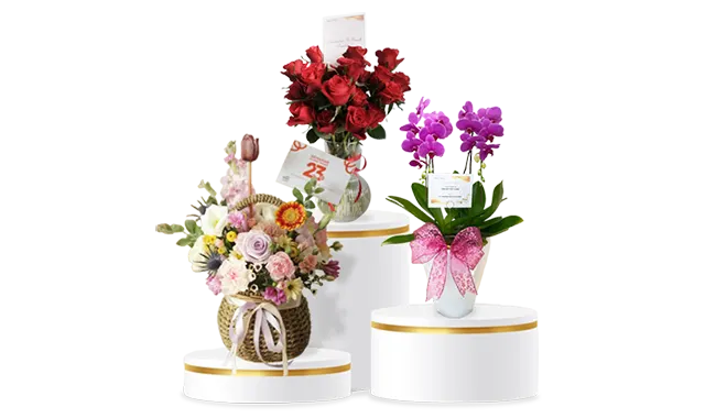 Jual Rangkaian Bunga Meja di Indonesia