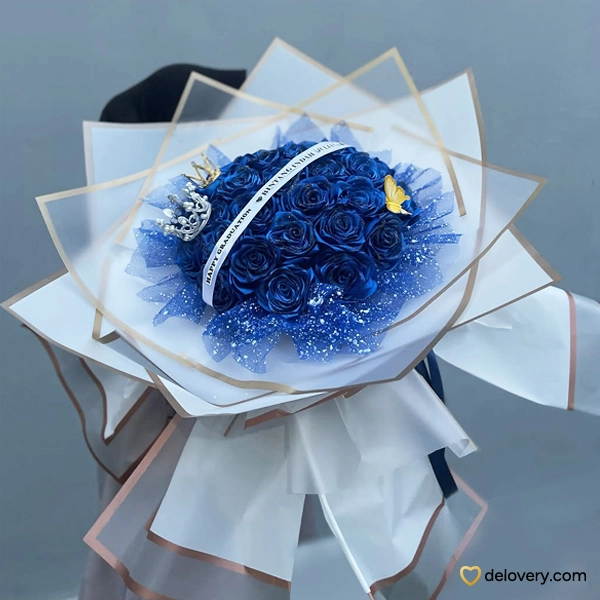 Jual Azure Satine (Satin Flower) | Delovery