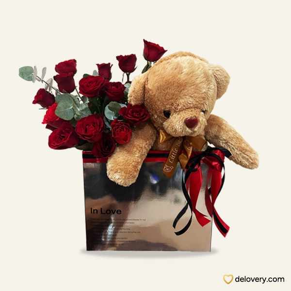 Jual Bear in Sext Red | Delovery
