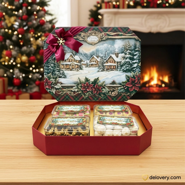 Jual Christmas Cookie Case | Delovery