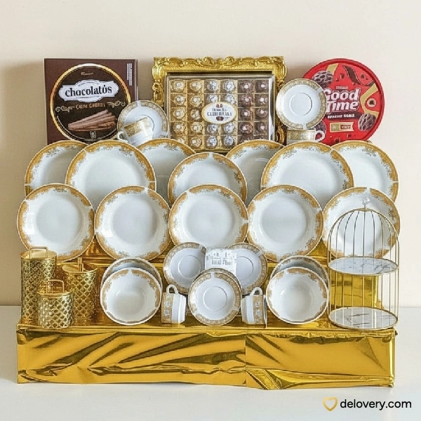 Jual Gilded Pearl Dinner Suite | Delovery