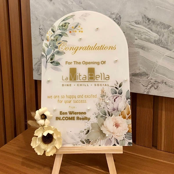 Jual Mini Congrats Acrylic | Delovery